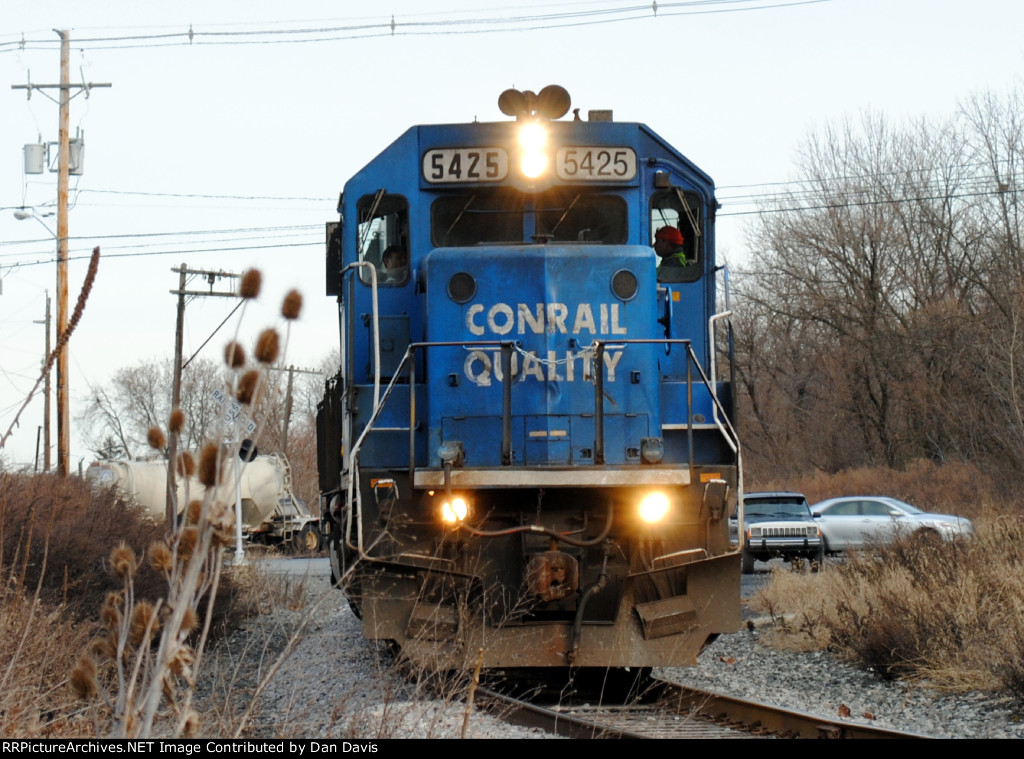 H75 prepares to move